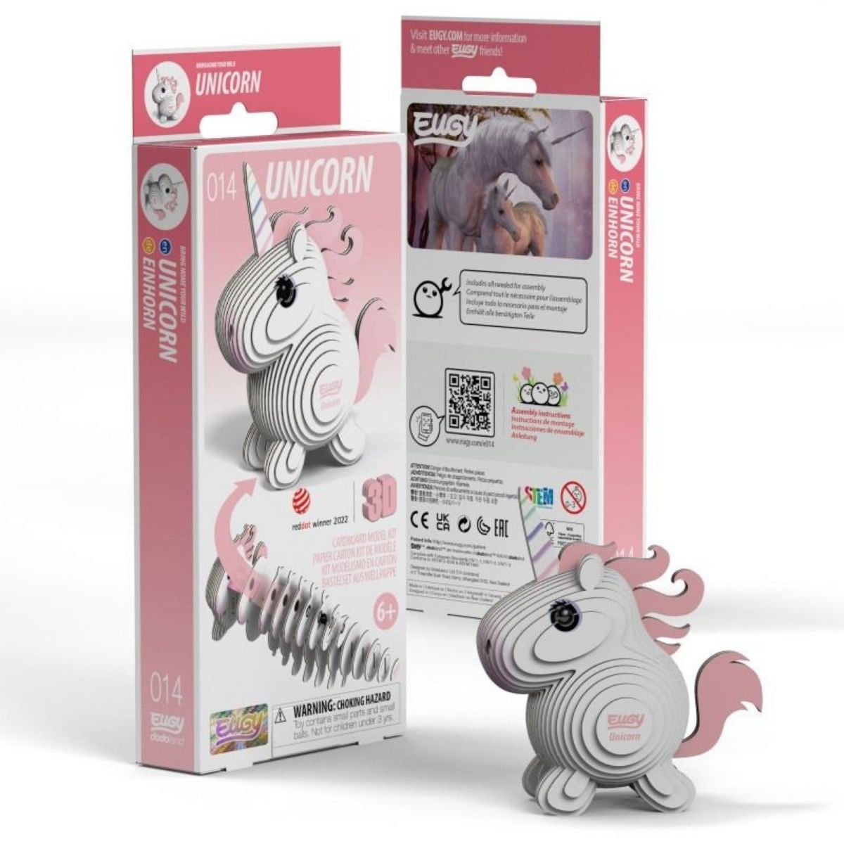 Eugy - Unicorn - 3D Cardboard Model Kit – The Country Providore