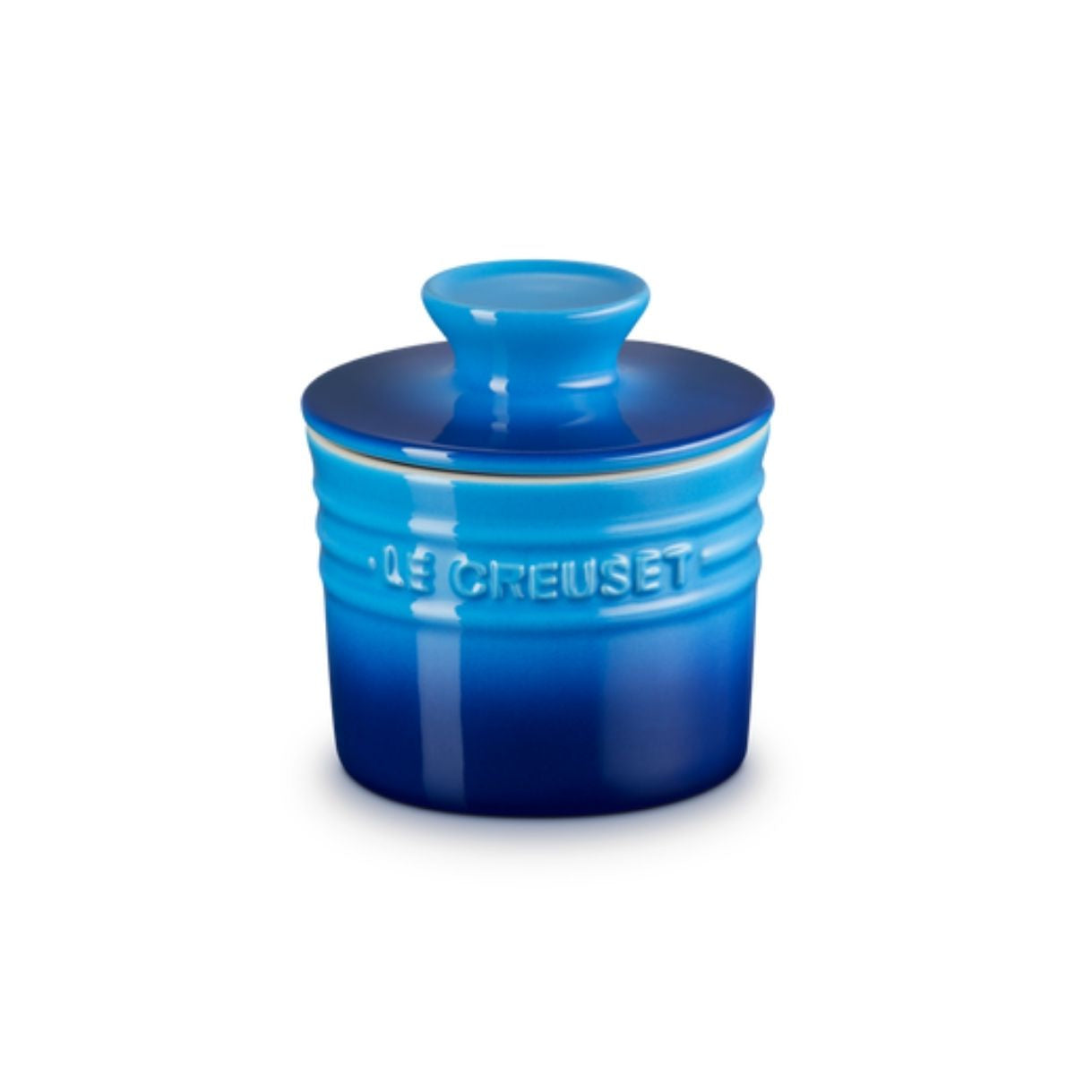 Le Cruset Butter Crock - Azure Blue – The Country Providore