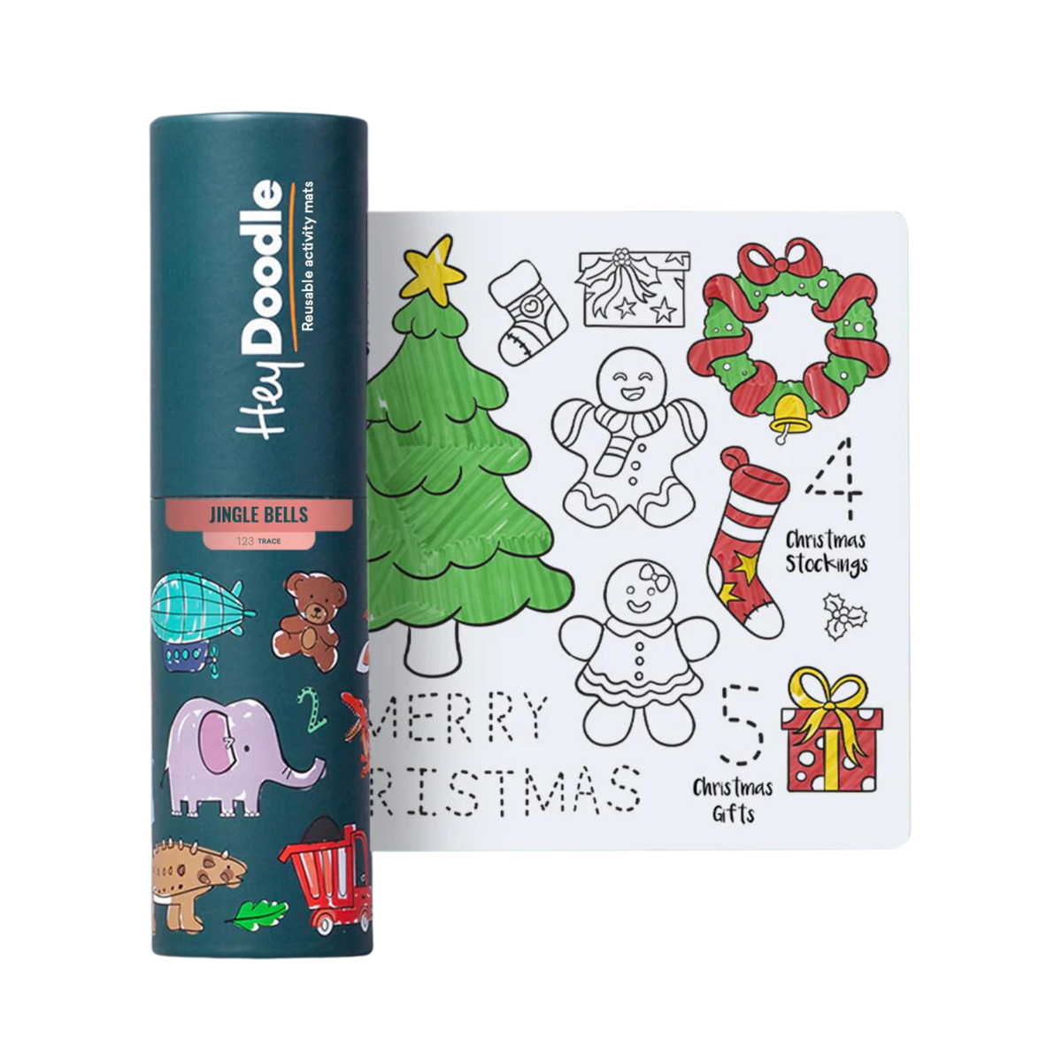 Hey Doodle - Mini Mat - Jingle Bells – The Country Providore