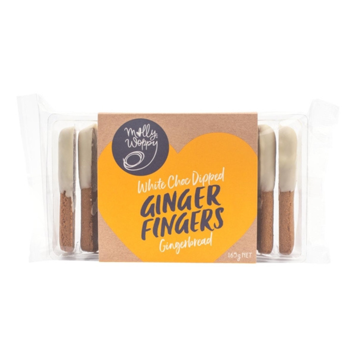 Ginger Fingers - White Choc Dipped – The Country Providore